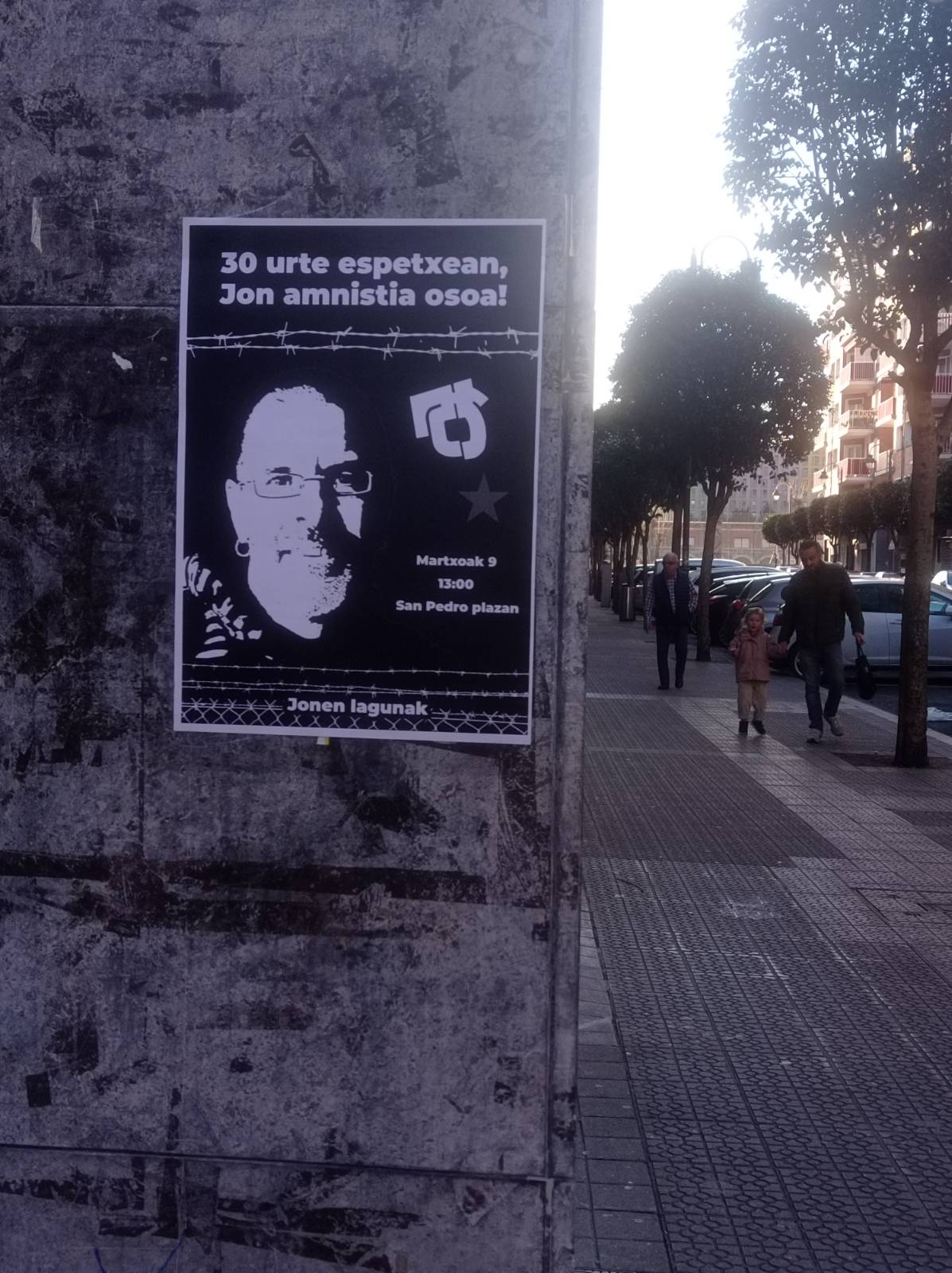 30 urte bete ditu kartzelan Jon Mirena San Pedro preso politikoak ...